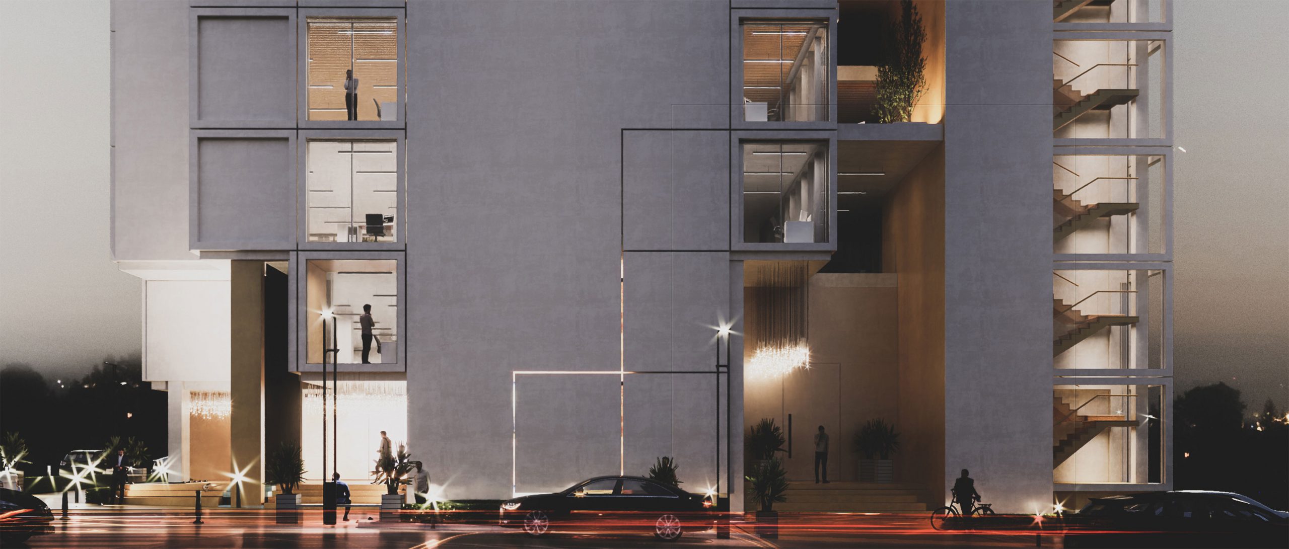 Yellow Cell Office - Cedrus Architects